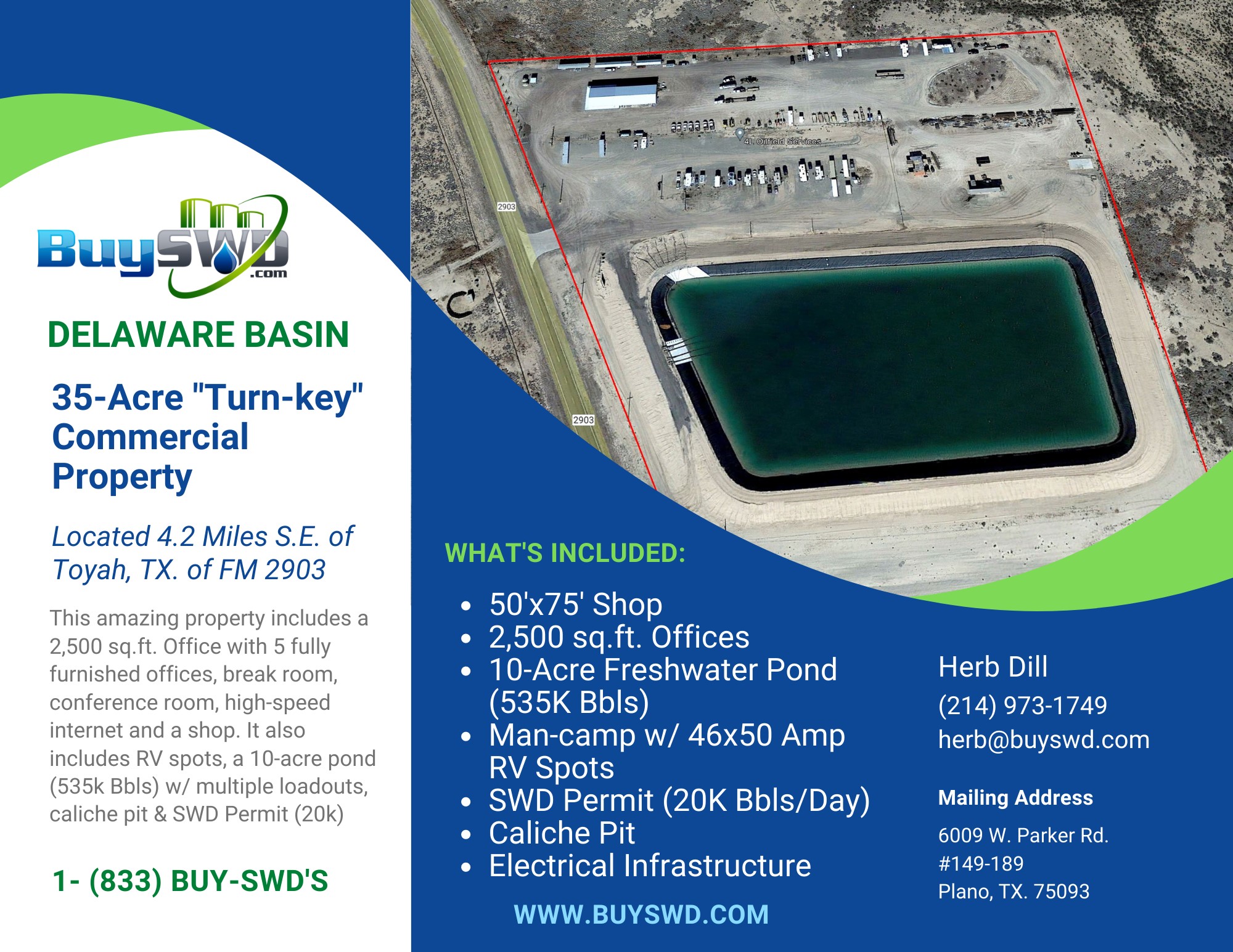 #355 - 35 ACRE COMMERCIAL PROPERTY - Buy SWD