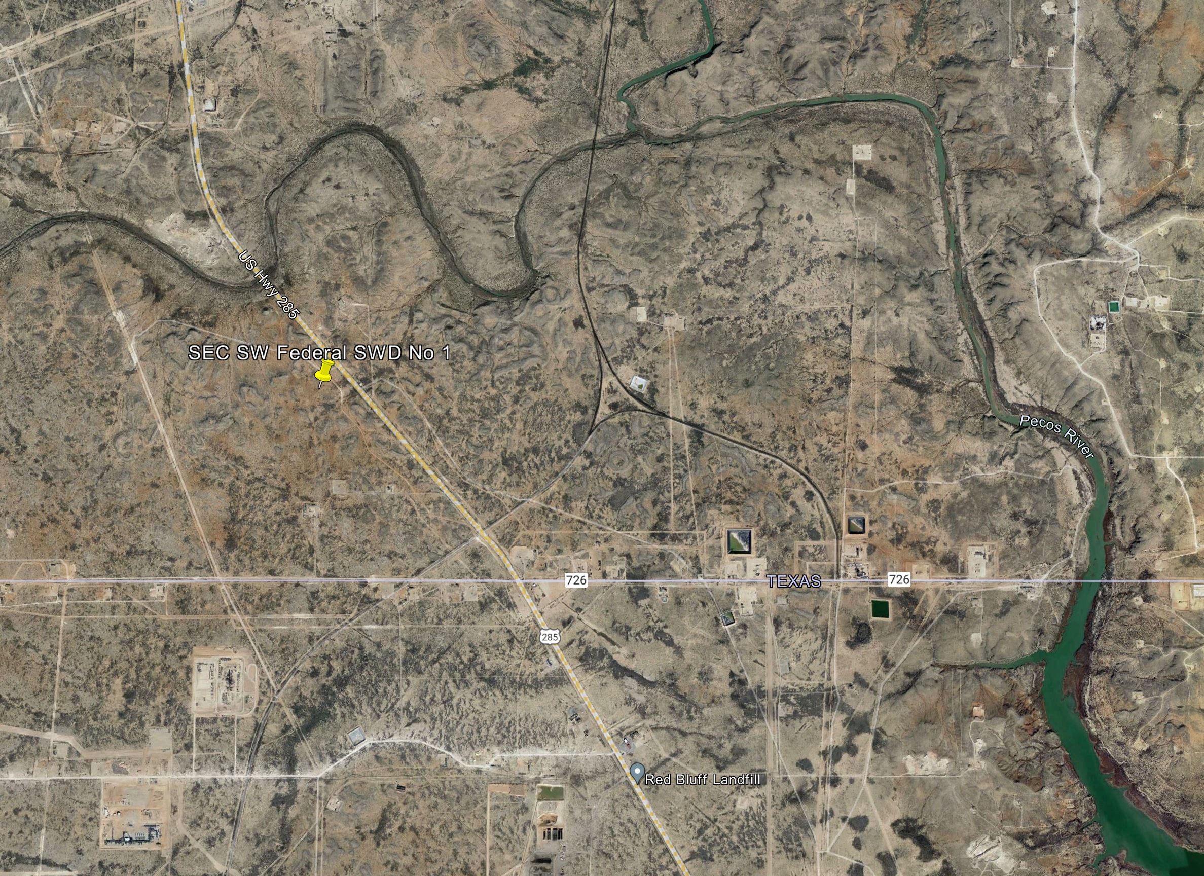 405 - SEC SW FEDERAL SWD #1 PERMIT (EDDY CO. NM.) - Buy SWD